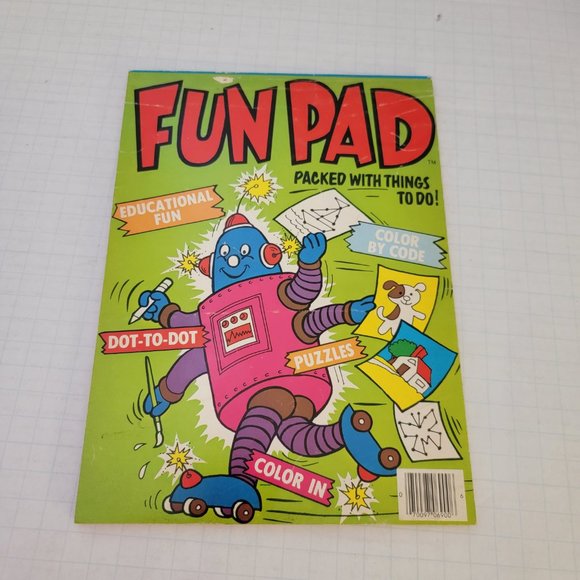 Waldman Publishing Corp | Toys | New Fun Pad Packed Things To Do ...